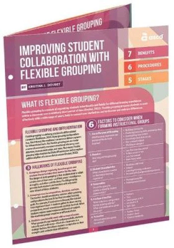 IMPROVING STUDENT COLLABORATION with Flexible Grouping (Quick Reference ...