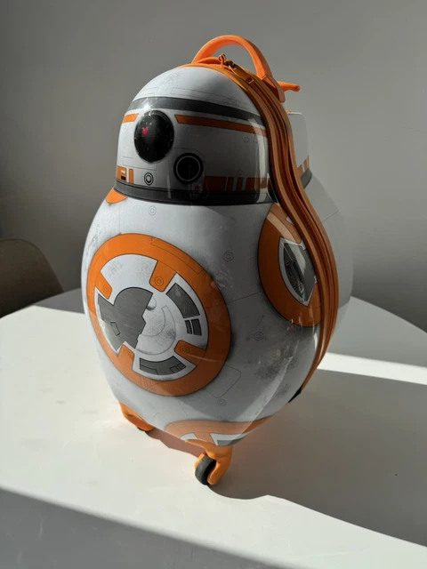 OFFICIAL DISNEY STORE Star Wars BB8 Hard Shell Suitcase Pull Along ...