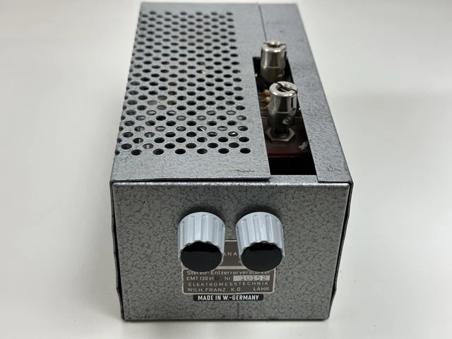 ORIGINAL EMT 139 ST B Preamplifier/Entzerrverstärker (927/930) $26,246. ...
