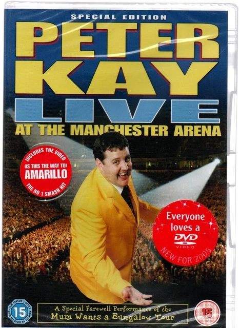 PETER KAY: LIVE at Manchester Arena (new and sealed DVD 2005) EUR 5,31 ...