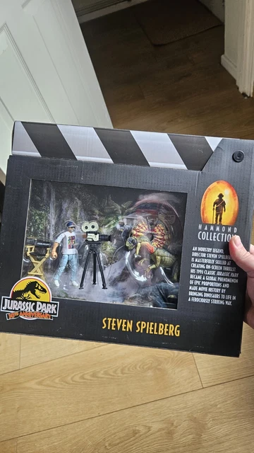 MATTEL JURASSIC PARK Steven Spielberg Figure 30th Anniversary Limited ...