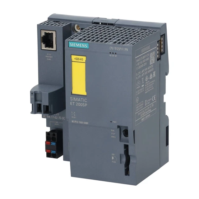 SIEMENS SIMATIC DP, CPU 1512SP F-1 PN für ET 200SP 6ES7512-1SK01-0AB0 ...