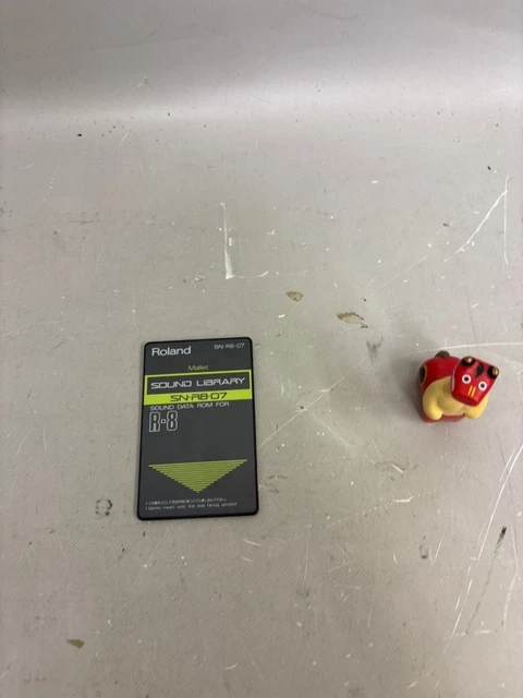 ROLAND SN-R8-07 MALLET Sound Library Card R-8 R-8M Percussion Used £193 ...