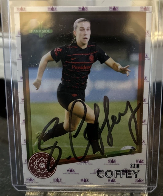 SIGNED SAM COFFEY 2023 Parkside NWSL NATIONAL PARALLEL #NSCC152 /500 ...