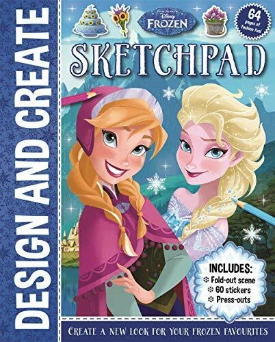 DISNEY FROZEN DESIGN And Create Sketchpad by Books, Igloo 1789052645 EUR 4,74 - PicClick FR