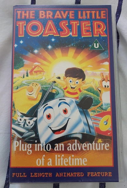 THE BRAVE LITTLE Toaster Rare VHS UK PAL Video 1990 90's Animated Movie ...