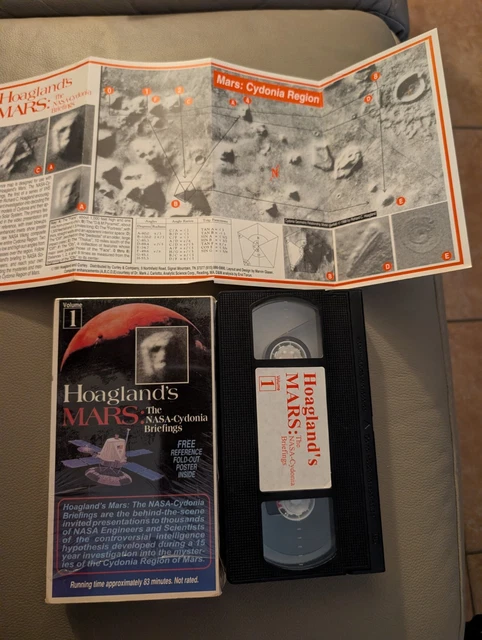 HOAGLAND'S MARS VOLUME 1 VHS The Nasa Cydonia Briefings £13.60 ...