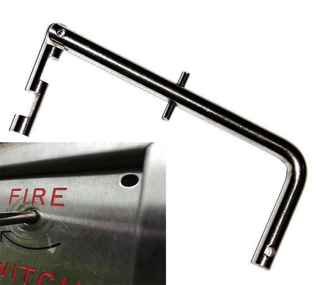 EMERGENCY FIRE BRIGADE Fireman Drop Key Opens Communal Security ...