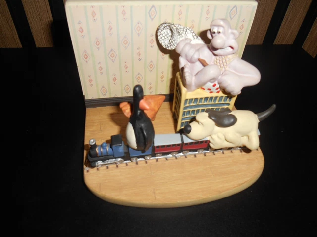 WALLACE & GROMIT Figurine, Train Chase £6.44 - PicClick UK