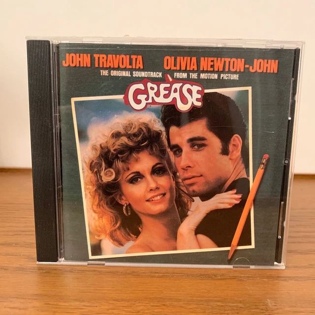 GREASE SOUNDTRACK JOHN Travolta Olivia Newton John CD Album Polydor ...