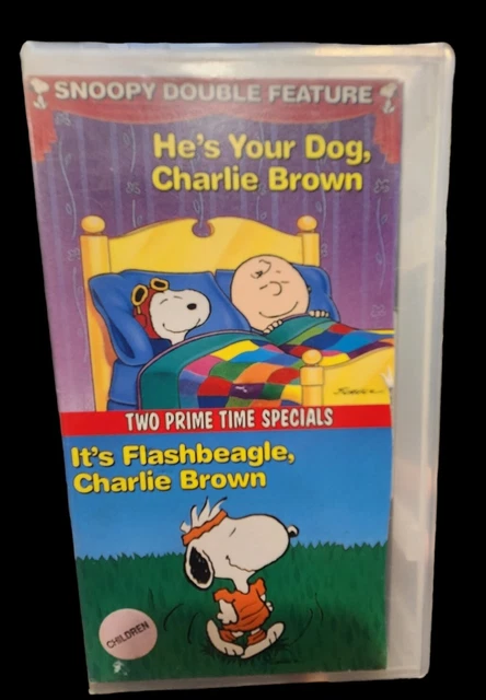 SNOOPY DOUBLE FEATURE VHS - Paramount 1950, 1958, 1965 $15.00 - PicClick