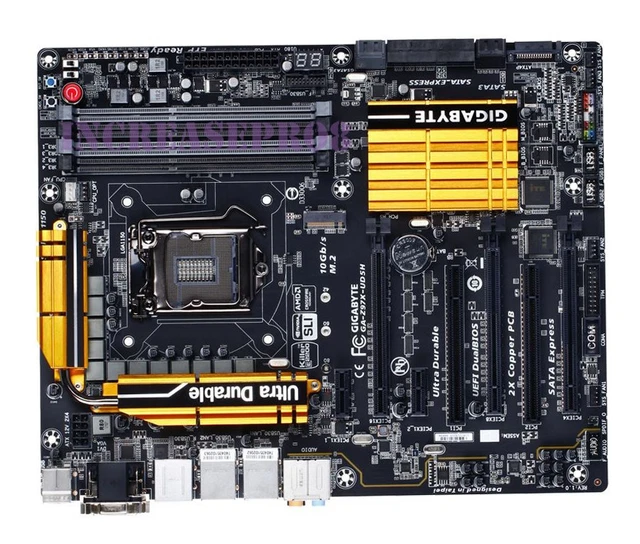 GIGABYTE GA-Z97X-UD5H MOTHERBOARD Socket LGA 1150 Intel Z97 DDR3 DIMM ...