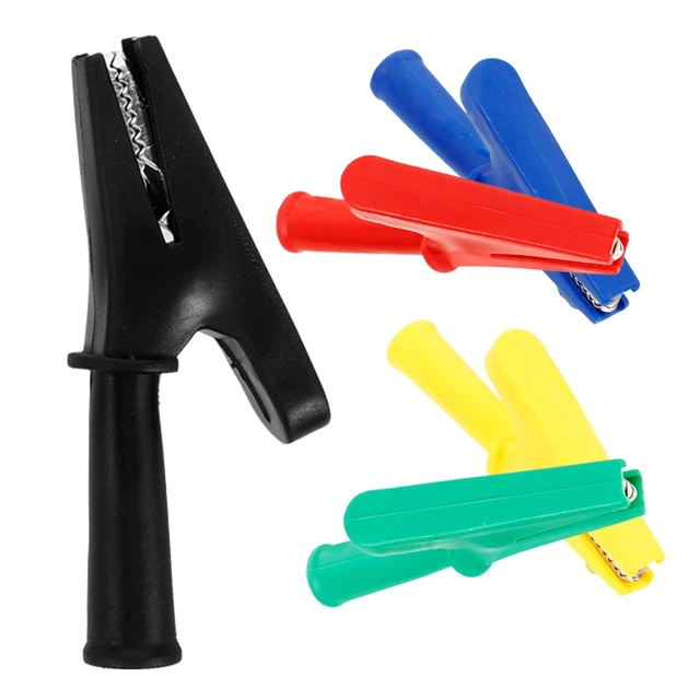 5 PCS CAR Cable Connector Clamp Auto Insulated Hand Clip Electrical ...