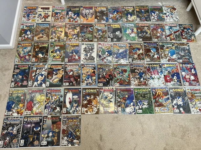 SONIC THE HEDGEHOG Vintage 90s Archie Series Comics (60 Comics Lot) £628.86 - PicClick UK