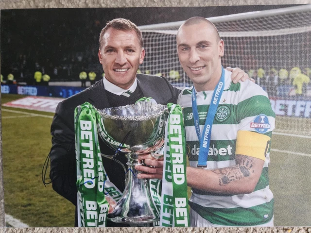 BRENDAN RODGERS SIGNED Celtic Fc Cup Winners Photo with Coa £4.49 ...