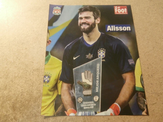 ALISSON BECKER (LIVERPOOL Fc), Trading Rookie Card, Collector (Jt29 ...