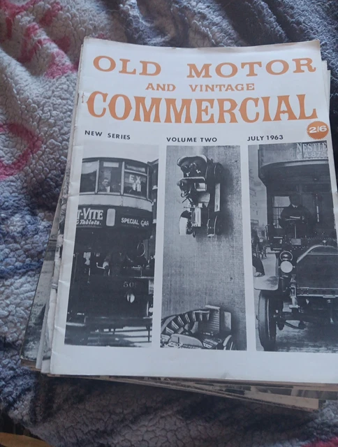 JOB LOT OF Old Motor And Vintage Commercial Magazines £5.45 - PicClick UK
