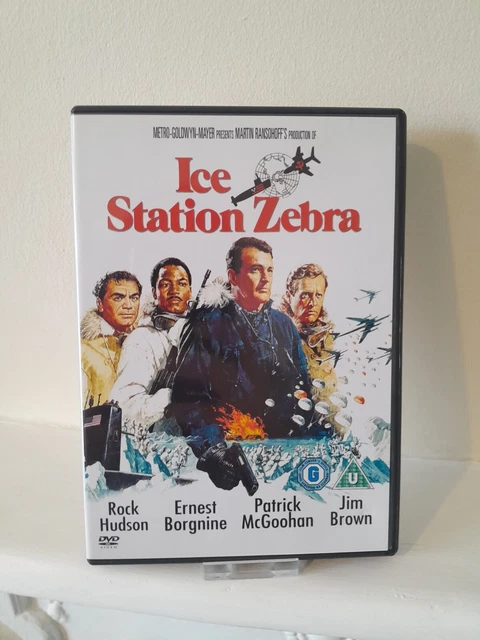 ICE STATION ZEBRA (1968) DVD Rock Hudson, DISC IS IN MINT CONDITION EUR ...