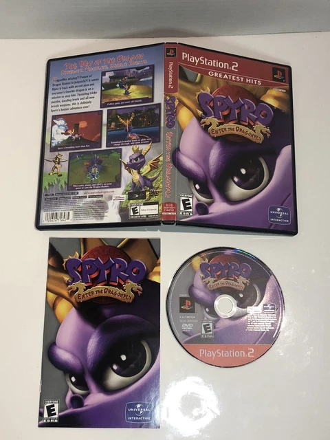 Spyro Enter The Dragonfly Ps2 2003 Greatest Hits Cib Complete And Tested 1099 Picclick Ca