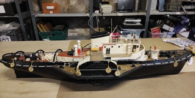 RN DIRECTOR CLASS Paddle Tug RC Model 1:48 Scale £249.99 - PicClick UK