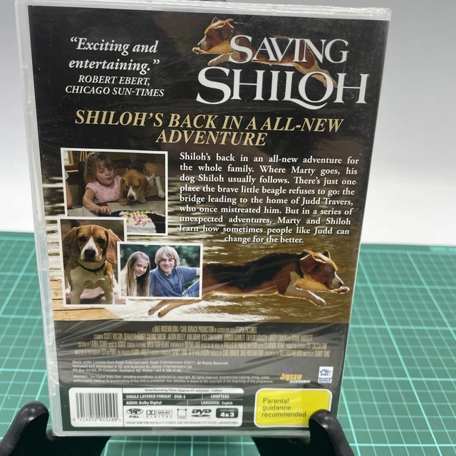 DVD SAVING SHILOH Dog Pet Family Movie Beagle R4 Brand New & Sealed $12 ...