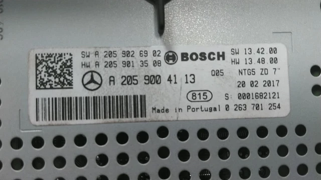 INTERIEUR AFFICHAGE MERCEDES-BENZ A2059004113/A205900411380/A2059001713 ...