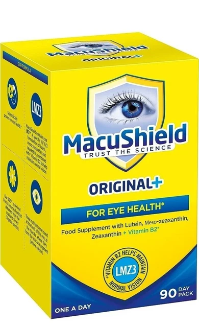 MACUSHIELD ORIGINAL FORMULA Capsules 90-exp 2025 £20.00 - PicClick UK