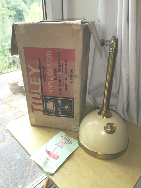 VINTAGE TILLEY TABLE lamp TL 106 with box £52.67 - PicClick UK