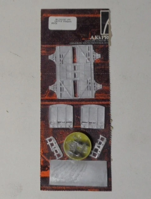 KEYSER K'S MODELS White Metal 4mm Kit - LMS Cattle Wagon £10.80 ...