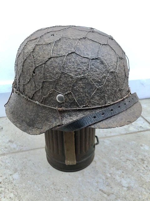 WW2 RELIC M42 German Helmet Size 68 £165.00 - PicClick UK