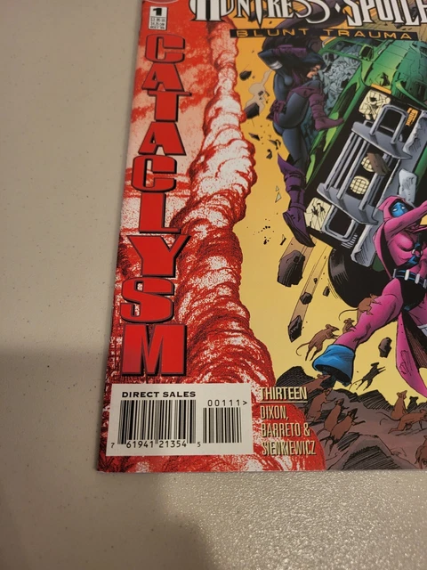 BATMAN: HUNTRESS / Spoiler Blunt Trauma # 1 (1998, DC) Cataclysm (B ...