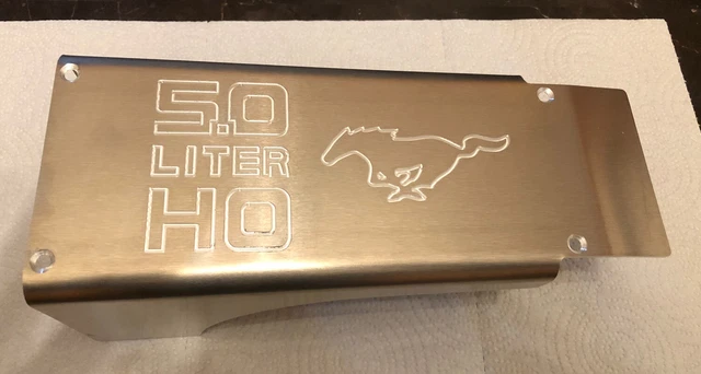 87-93 FORD MUSTANG 5.0 GT40 tubular intake manifold cover plate custom ...