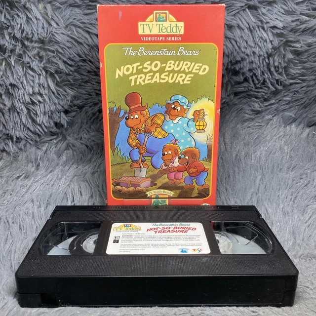 THE BERENSTEIN BEARS Not-So-Buried Treasure VHS Tape 1993 TV Teddy Kids ...