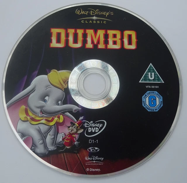 DUMBO - DISNEY - Dvd Disc Only £2.50 - PicClick UK