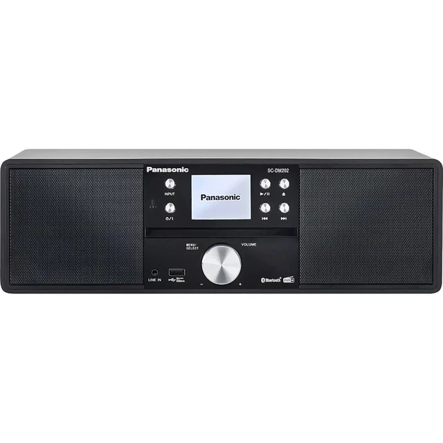 PANASONIC SC-DM202EGK COMPACT HiFi System DAB+ Radio CD Player ...
