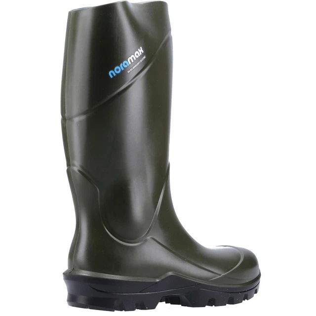NORAMAX PRO S5 Full Safety Polyurethane Boot Green/Black £62.02 ...