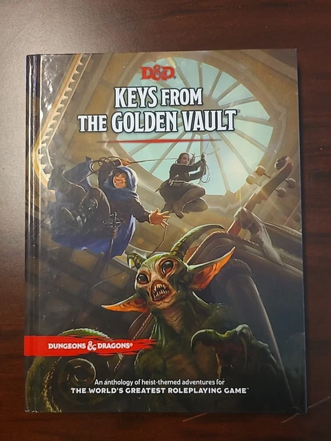 KEYS FROM THE Golden Vault (Dungeons and Dragons Adventure Book) by RPG ...