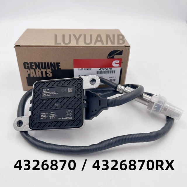 NOX SENSOR NITROGEN Oxide 4326870 For Cummins ISX11.9 ISX15 Superced ...