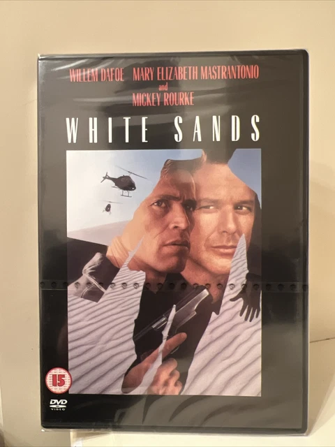 WHITE SANDS (1992)DVD Willem Dafoe Mickey Rourke Roger Donaldson’s NEW ...