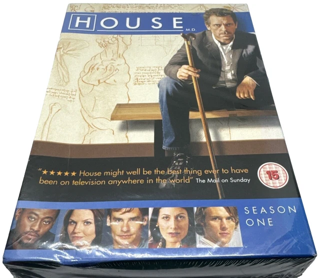 HOUSE SEASON ONE Box Set DVD 6 Discs New and Sealed £26.71 - PicClick UK