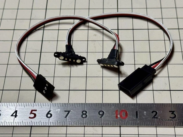 RADIO-CONTROLLED 3-PIN MAGNETIC connector £83.32 - PicClick UK