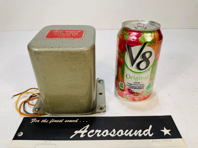 VINTAGE ACROSOUND TO-300 Tube Amplifier Ultra-Linear Output Transformer ...