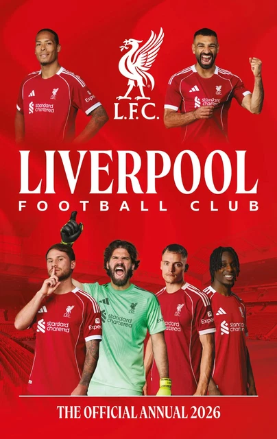 LIVERPOOL FOOTBALL CLUB - The Official Annual 2026 - Anfield Reds ...