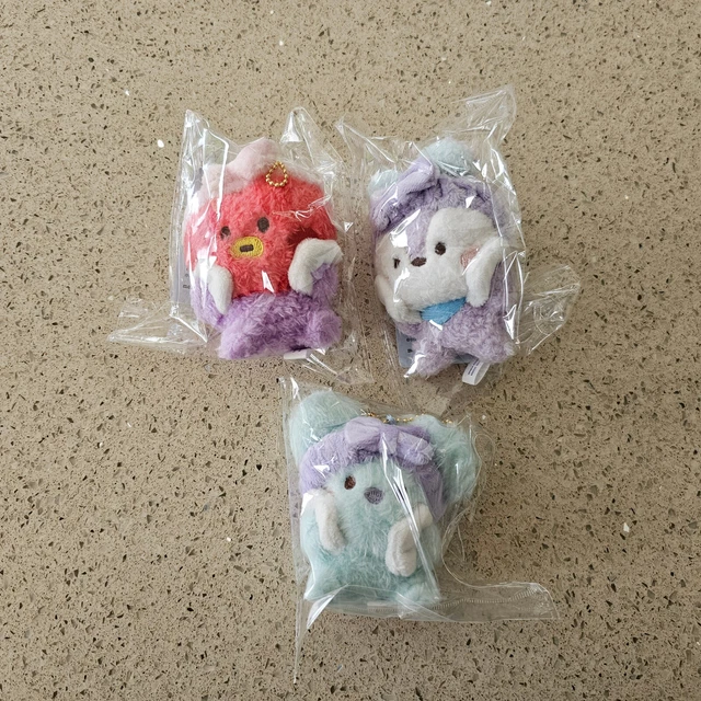 OFFICIAL BTS BT21 Minini Bath Time Plush Keyring - New & Sealed - UK ...