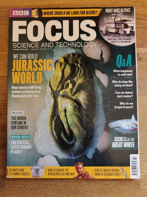 MAGAZINE - BBC Focus Science And Technology Magazine #282 July 2015 £2. ...
