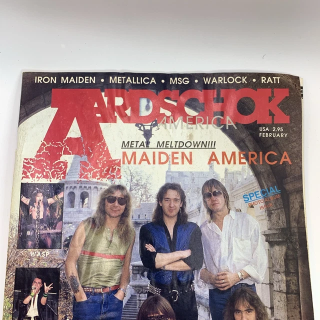 AARDSCHOK AMERICA #2 WASP - QUEENSRYCHE - WARLOCK - METALLICA - IRON ...