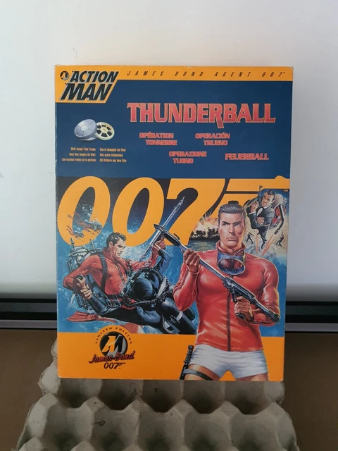 ACTION MAN JAMES bond thunderball 007 figure 90s y2k rare EUR 43,56 ...