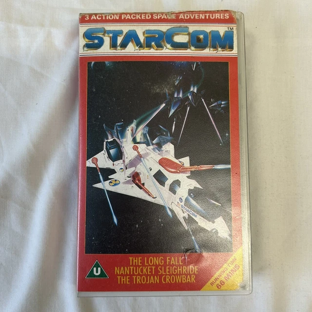 STARCOM - VHS VIDEO TAPE - UK PAL 1988 - Star-ship Action Space Retro ...