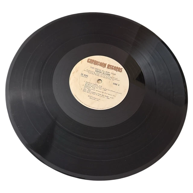 THE GREGG ALLMAN Tour 1974 Capricorn Records Double LP/Vinyl 2C-0141 ...