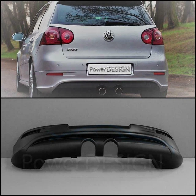 SPOILER DE PARE-CHOCS arrière VW GOLF 5 MK5 " R32" Plastique ABS EUR ...